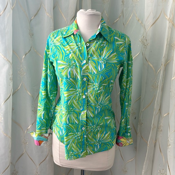 Lilly Pulitzer | Tops | Lilly Pulitzer Blouse | Poshmark